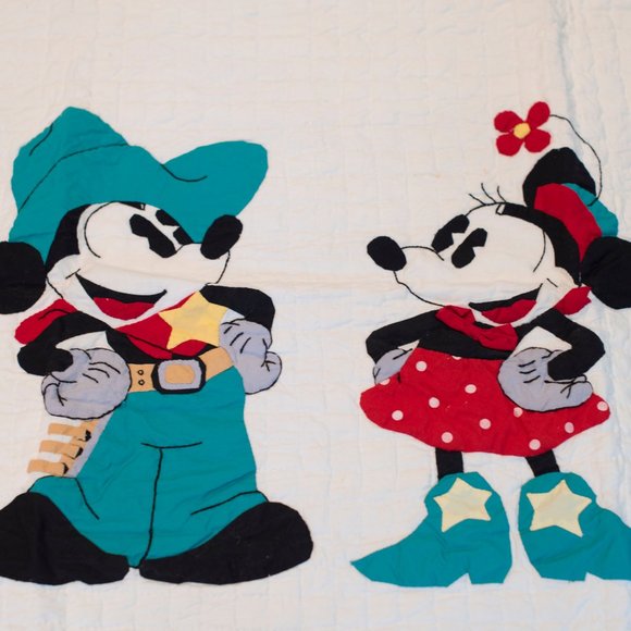 Disney - Judi Boisson | Bedding | Vintage Disney Judi Boisson Mickey ...